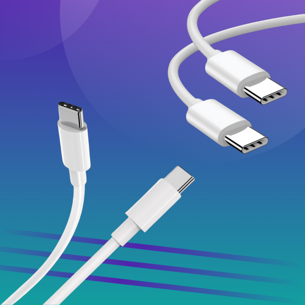 65W Type-C to Type-C Cable - Conekt Gadgets
